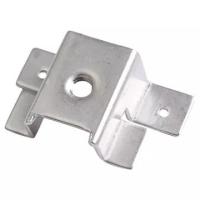 China Powder Coated Stamping Parts Heavy Duty Shelf Bracket for OEM CNC Hardware Components for sale