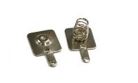 China Stainless Steel AA/18650 Battery Spring Contacts for Customized Industrial Components for sale