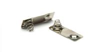 China Stainless Steel AA/18650 Battery Spring Contacts for Customized Industrial Components for sale