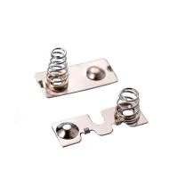 China Stainless Steel AA/18650 Battery Spring Contacts for Customized Industrial Components for sale