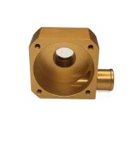 China Powder Coating Brass CNC Hardware Components for Machining Parts in Aviation Industry for sale