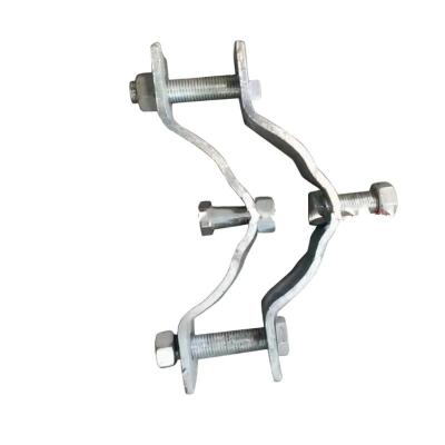 China Stainless Steel Pull Band Fixed Clamp for Power Accessories of OEM CNC Hardware Parts for sale
