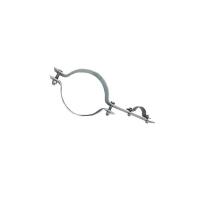 China Stainless Steel Pull Band Fixed Clamp for Power Accessories of OEM CNC Hardware Parts for sale