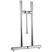 China Stainless Steel Furniture Stand OEM CNC Hardware Parts Custom Adjustable Table Legs for sale