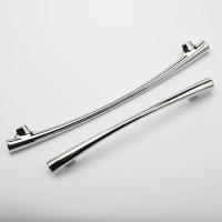 China OEM CNC Hardware Parts Polished Chrome Arch Cabinet Pull with Stamped Stainless Steel for sale