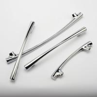 China OEM CNC Hardware Parts Polished Chrome Arch Cabinet Pull with Stamped Stainless Steel for sale