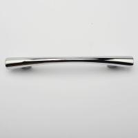 China OEM CNC Hardware Parts Polished Chrome Arch Cabinet Pull with Stamped Stainless Steel for sale