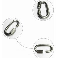 China Stamping Process Stainless Steel Trailer Chain Hook Climbing Buckle Clip Rigging Hardware for sale