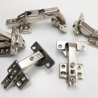 China Stamping Process OEM CNC Hardware Parts Cabinet Hidden Door Hhinge Furniture Hardware Customization for sale