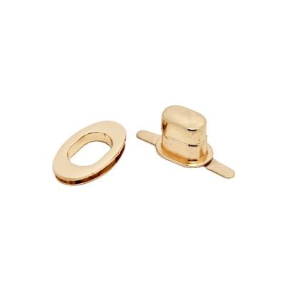China OEM CNC Hardware Small Oval Twistlock Hardware with Stamping Process for sale