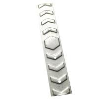 China Corrugated Brick Cable Ties Laser Cutting Parts with Stamping Process Stainless Steel for sale