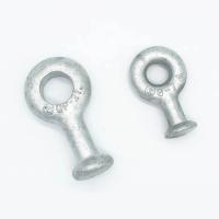 China OEM CNC Hardware Parts Stamping Process Galvanized Carbon Steel Ball Eye for Pole Wire for sale