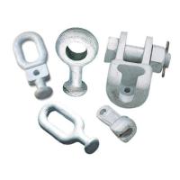 China OEM CNC Hardware Parts Stamping Process Galvanized Carbon Steel Ball Eye for Pole Wire for sale