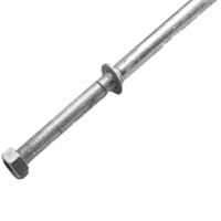 China Stainless Steel OEM CNC Hardware Parts Bolt Hook Pigtail Hook with Stamping Process for sale