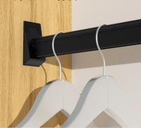 China Polishing Bedroom Furniture Hanger Tube Support for Wardrobe Accessories Hardware for sale