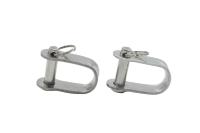 China OEM CNC Hardware Parts Stainless Steel Shackle Precision Rigging Hardware for sale