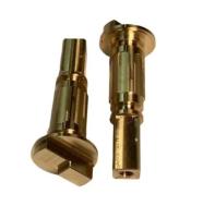 China OEM CNC Hardware Components Customized Machined Brass Connectors with Stamping Process for sale