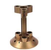 China OEM CNC Hardware Components Customized Machined Brass Connectors with Stamping Process for sale