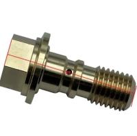 China OEM CNC Hardware Components Customized Machined Brass Connectors with Stamping Process for sale