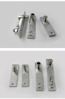China Hinge Color Furniture Bed Hook Process Powder Coating Wooden Square Support Accessories for sale