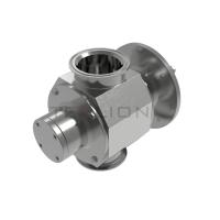 China DN65-DN100 Port Size Discharging and Metering Valve for Powders SS304/SS316 Material for sale