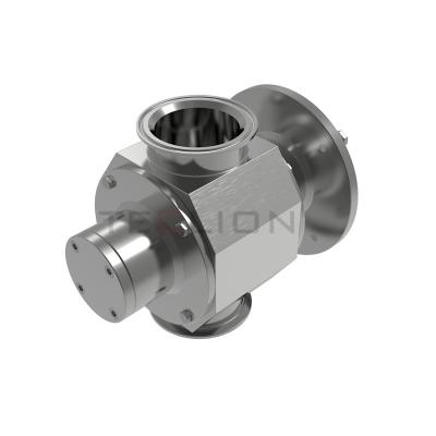 China DN65-DN100 Port Size Discharging and Metering Valve for Powders SS304/SS316 Material for sale