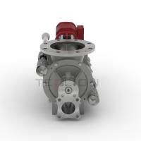 China Light Powder Pneumatic Conveying Offset Rotary Valve Airlock DN100-DN350 for sale