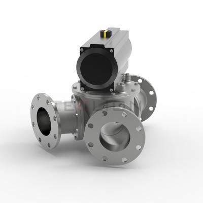 China DBK Vacuum Diverter Valve Gate For Pneumatic Transmission Pipeline for sale