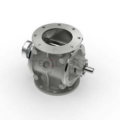 China Industrial Powder Rotative Valve Feeder Airlock For Dust Collector OEM for sale