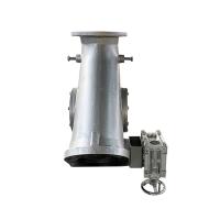 China DN200 Diverter Gate Actuator valve For Gravity Flow Material Control for sale