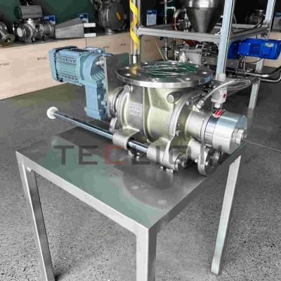 China Rotary valve is used for pneumatic conveying, with a detachable rotor and a cleaning type structure for sale