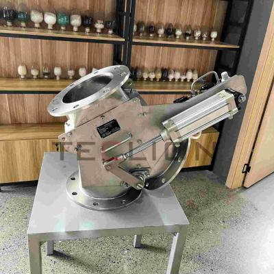 China A swing plate directional valve with an angle of 60 ° suitable for gravity unloading for sale