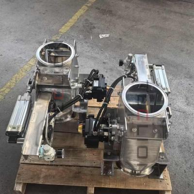 China Stainless steel swing plate directional valve suitable for pneumatic conveying for sale