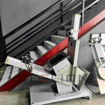China Gravity feeding dual channel cutting valve for sale