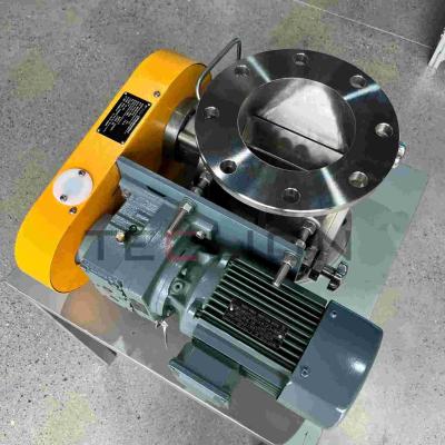 China Stainless steel external bearing rotary airlock feed valve for sale