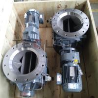 China Carbon Steel Particle Rotary Feeder With Valve Housing / Rotor Material for sale