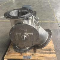 China Large Diameter Stainless Steel Plug Diverter Valve For Dilute Phase Conveying for sale