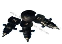 China Yamaha YV100II SMT Spare Parts Suction Nozzle 31A X Hole 0402 / Wang Hole 0805 for sale