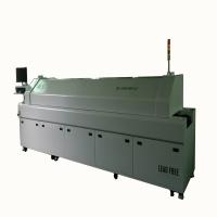 China 10 Temperature Zones Solder Reflow Oven / Reflow Soldering Machine RF1020PC for sale