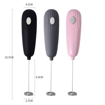 China AA Battery Operated Milk Frother Handheld Mini Electric Coffee Mixer for sale