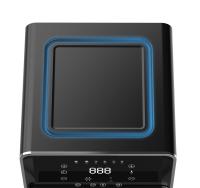 China Digital Display Hot Air Fryer Oven Black / Blue / Orange Color CE Approved for sale