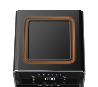 China Large Capacity Hot Air Fryer Oven 2000W Easy Use With Big Digital Screen for sale