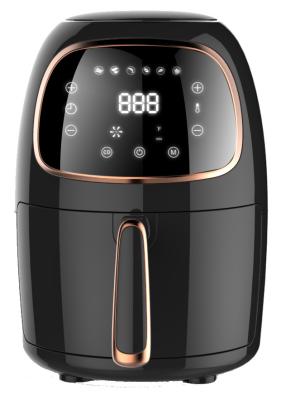 China 1200W Compact Oil Fryer Easy Clean With Nonstick Basket / LCD Screen for sale