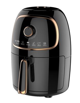 China Professional 2 Litre Air Fryer 1200W Oilless Fast Cook With Non Stick Coating for sale