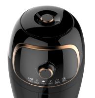 China Black Compact Air Fryer Non Stick Coating Easy Cleaning For 1-2 Person Use for sale