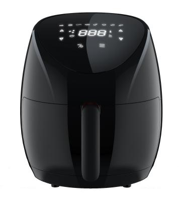 China 3.5 L Hot Air Fryer Cooker With Temperature Control / Non Stick Fry Basket for sale