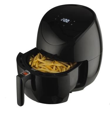 China Professional Hot Air Fryer Digital Thermostat Control 3.5L Oilless OEM Acceptable for sale