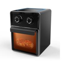 China Black 11L Hot Air Fryer Oven , Digital Air Fryer Oven With Big LCD Digital Touchscreen for sale