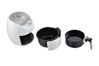 China Mechanical Multifunction Air Fryer 4.6L Round Shape With Stainless Steel Top for sale