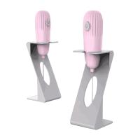 China Button Type Electric Coffee Mixer Milk Frother  cappuccino maker with plastic rack for sale